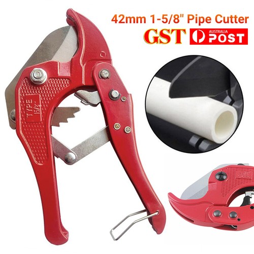 1/2x PVC Pipe Tube Cutter 42mm PRO Plastic Poly Hose Conduit Plumber ...