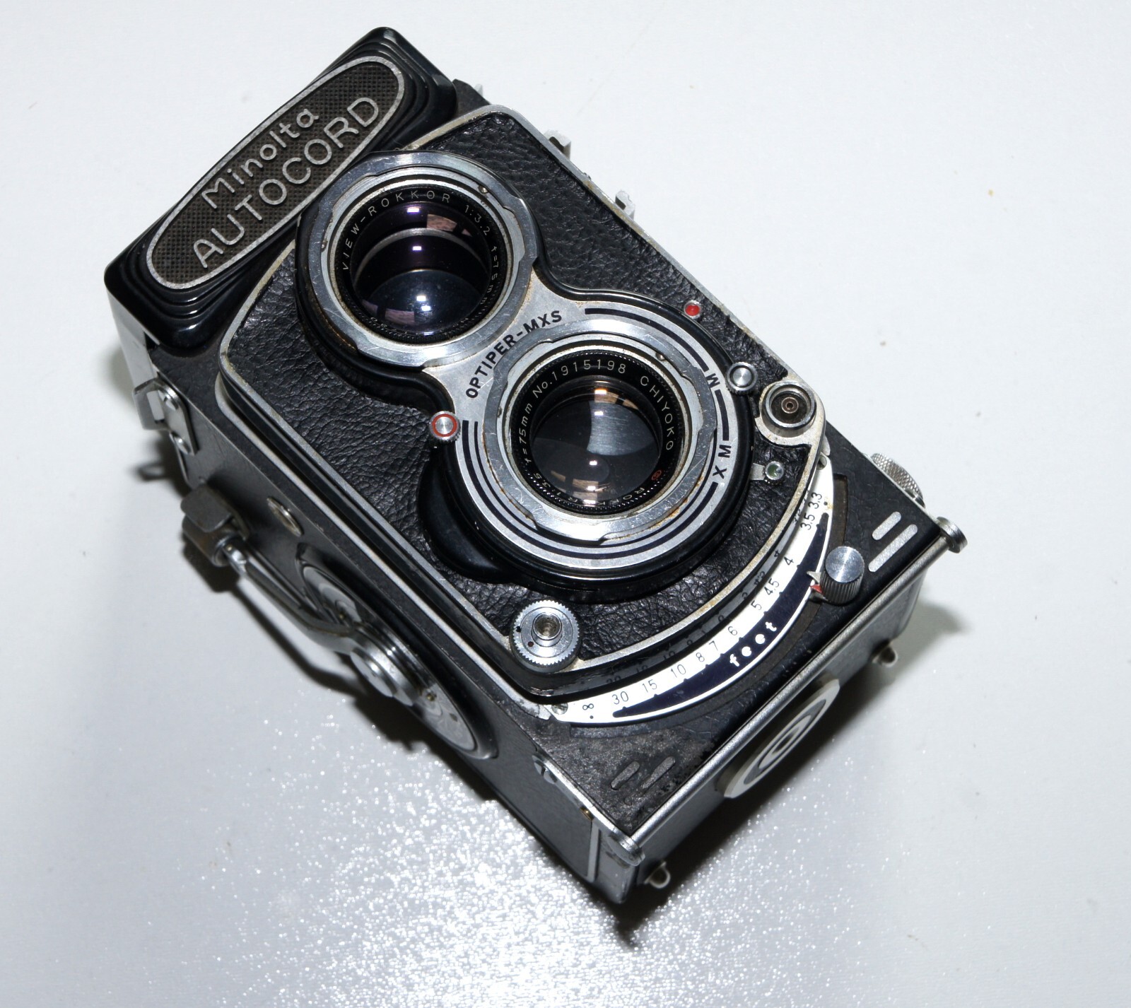 Minolta Autocord TLR 6x6 Medium Format Camera Minolta ROKKOR 75mm F3.5 ...