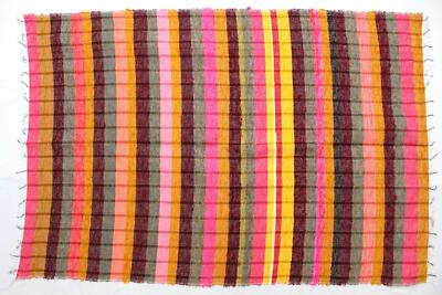 4X6 Hand Loom Chindi Rag Rug Rectangular Floor Carpet Eco Beach Yoga ...