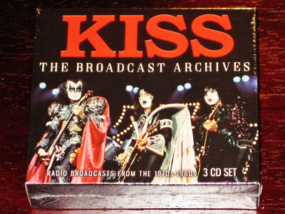 KISS: The Broadcast Archives - Radio Broadcasts 1970s - 1980s 3 CD Box ...