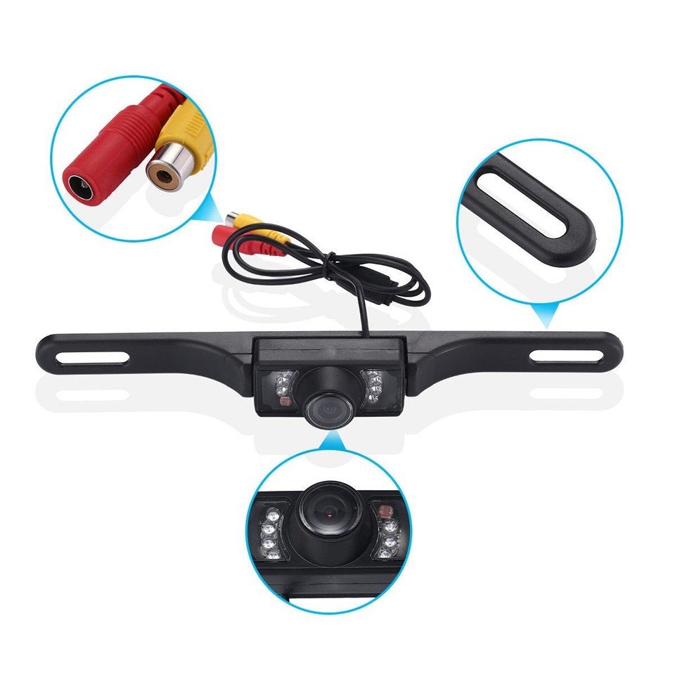 CMOS Car Rear View Backup Parking Reverse Camera Back HD Vision ...