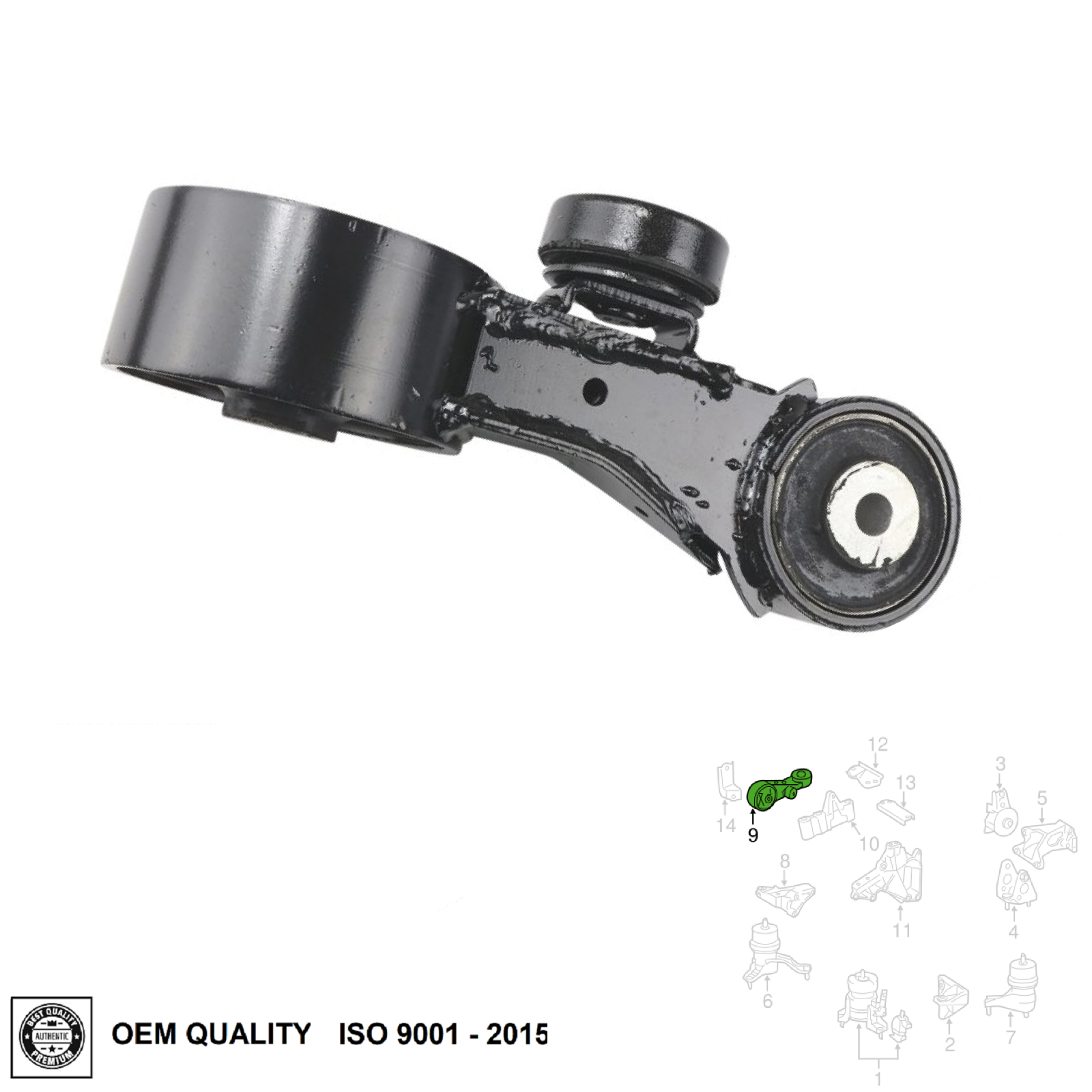 Engine Torque Strut Mount for Toyota Sienna 2007 - 2010 3.5L V6 2WD ...