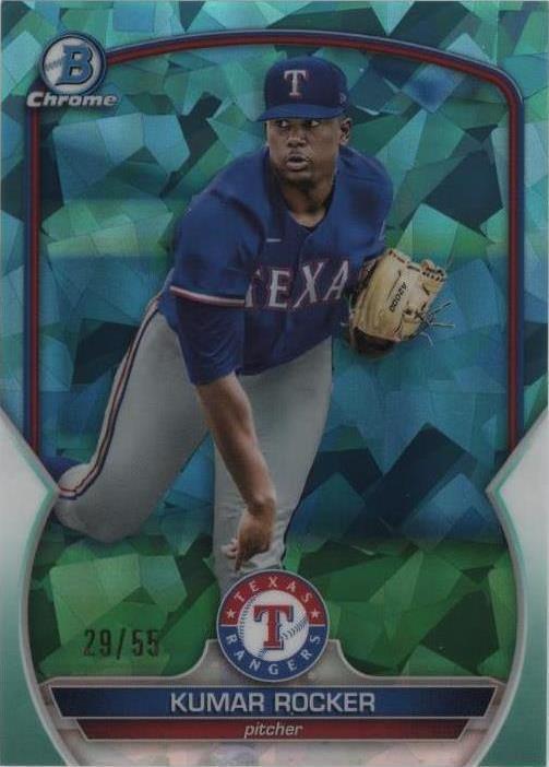 2023 Bowman Sapphire Edition - Chrome Prospects Kumar Rocker #BCP-39 ...