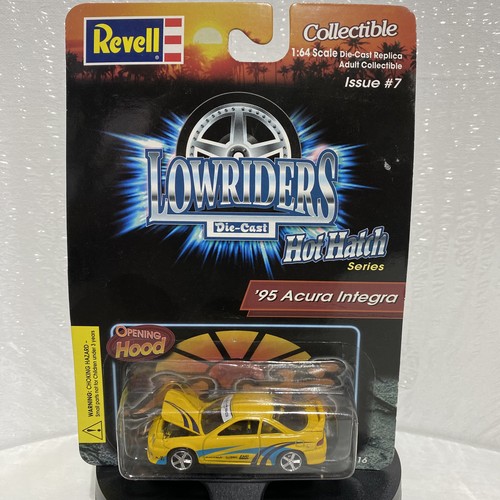 1999 Revell LOWRIDERS YELLOW 95 ACURA INTEGRA #7 Hot Hatch Series ...
