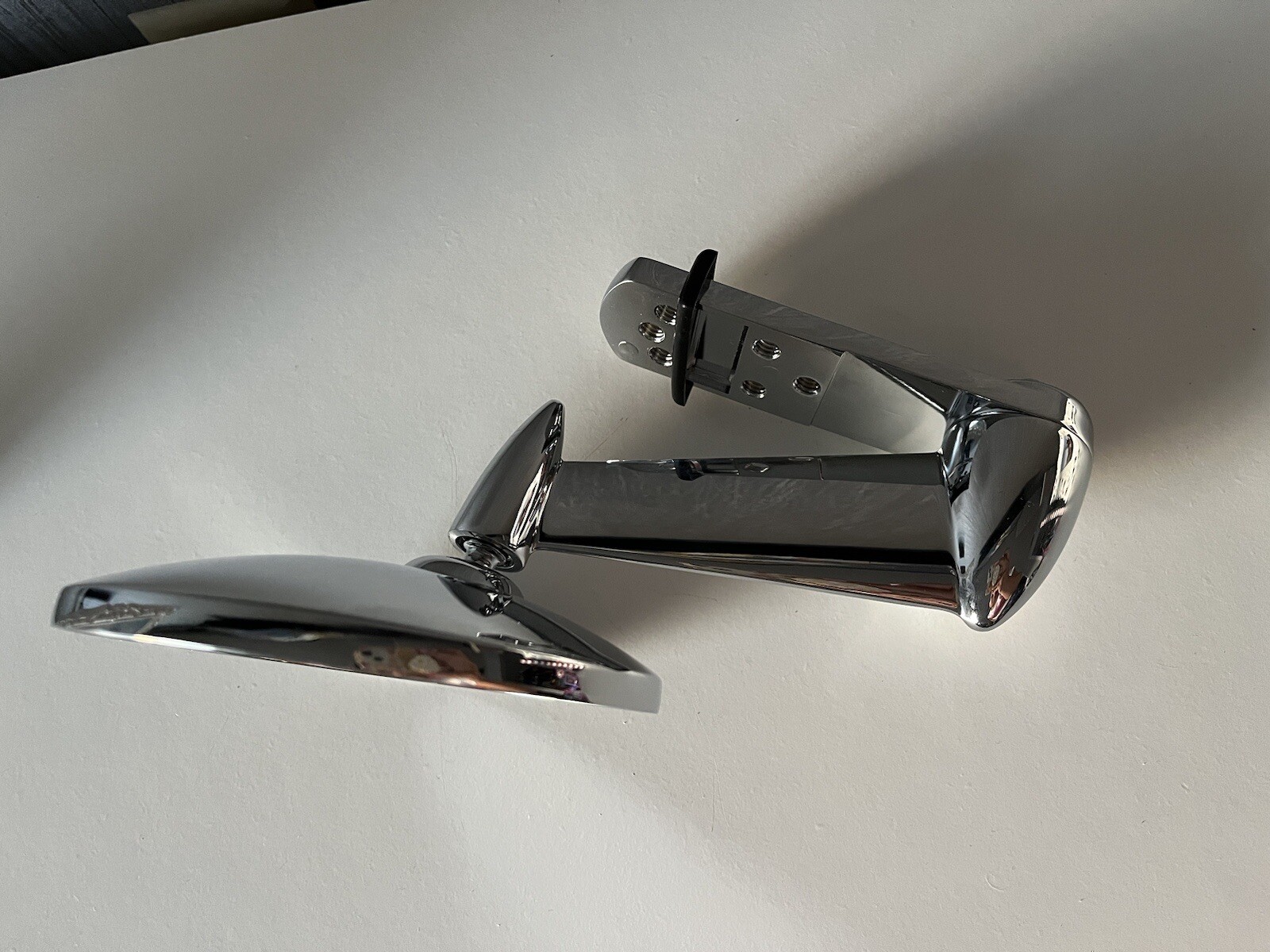 1953 - 1966 Ford Pickup Truck Chrome Outside Rearview Side Mirror Set 2 ...