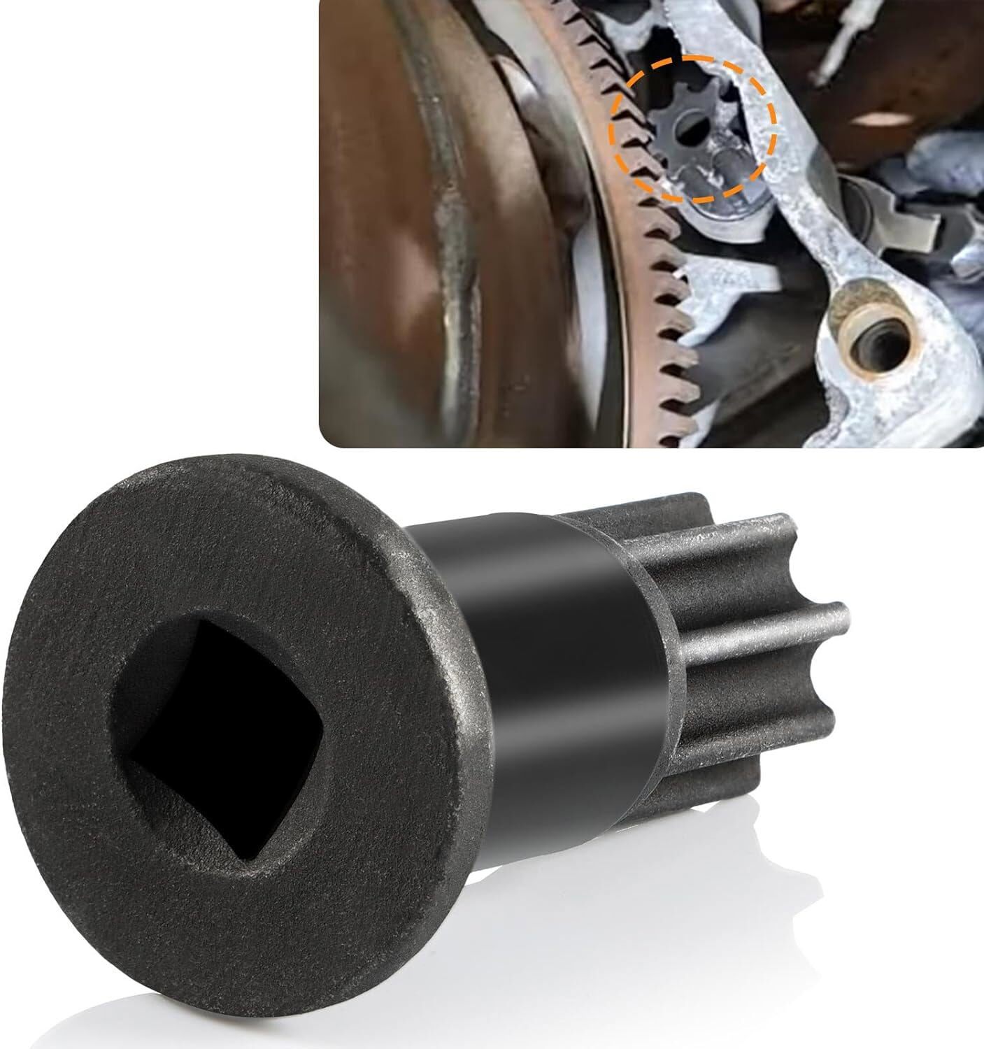 Cummins B/C Engine Barring/Rotating Turn Tool For Dodge 3.9 5.9L 8.3/6 ...