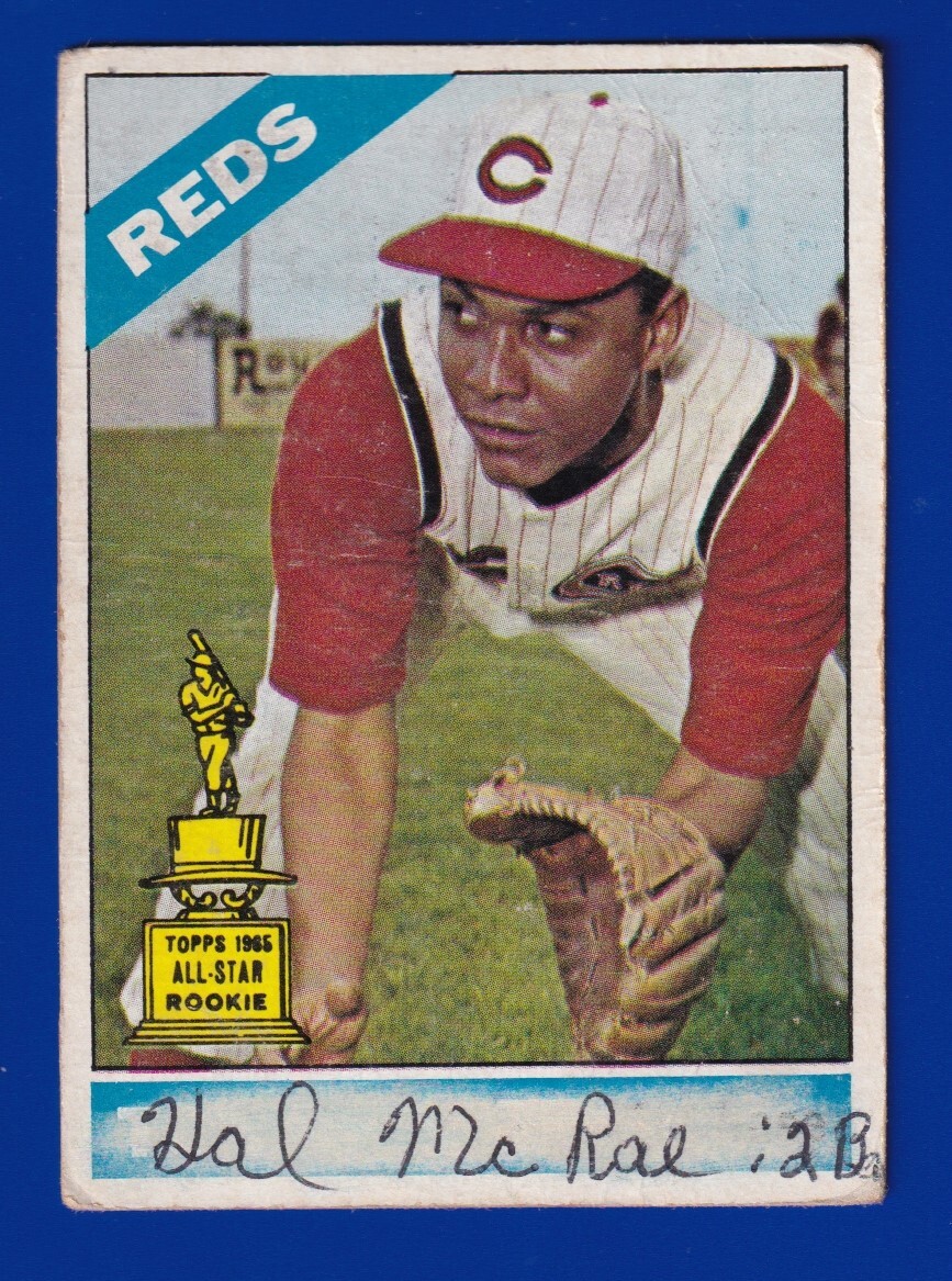 TONY PEREZ reds 1966 TOPPS #72 INK | eBay