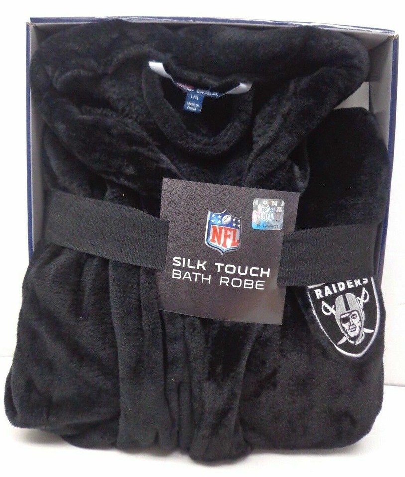 NFL Silk Touch Bath Robe Men's 26" x 47" | eBay