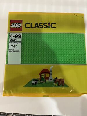 10700 LEGO Classic Green Baseplate 1 Piece 32x32 Studs Building Plate ...