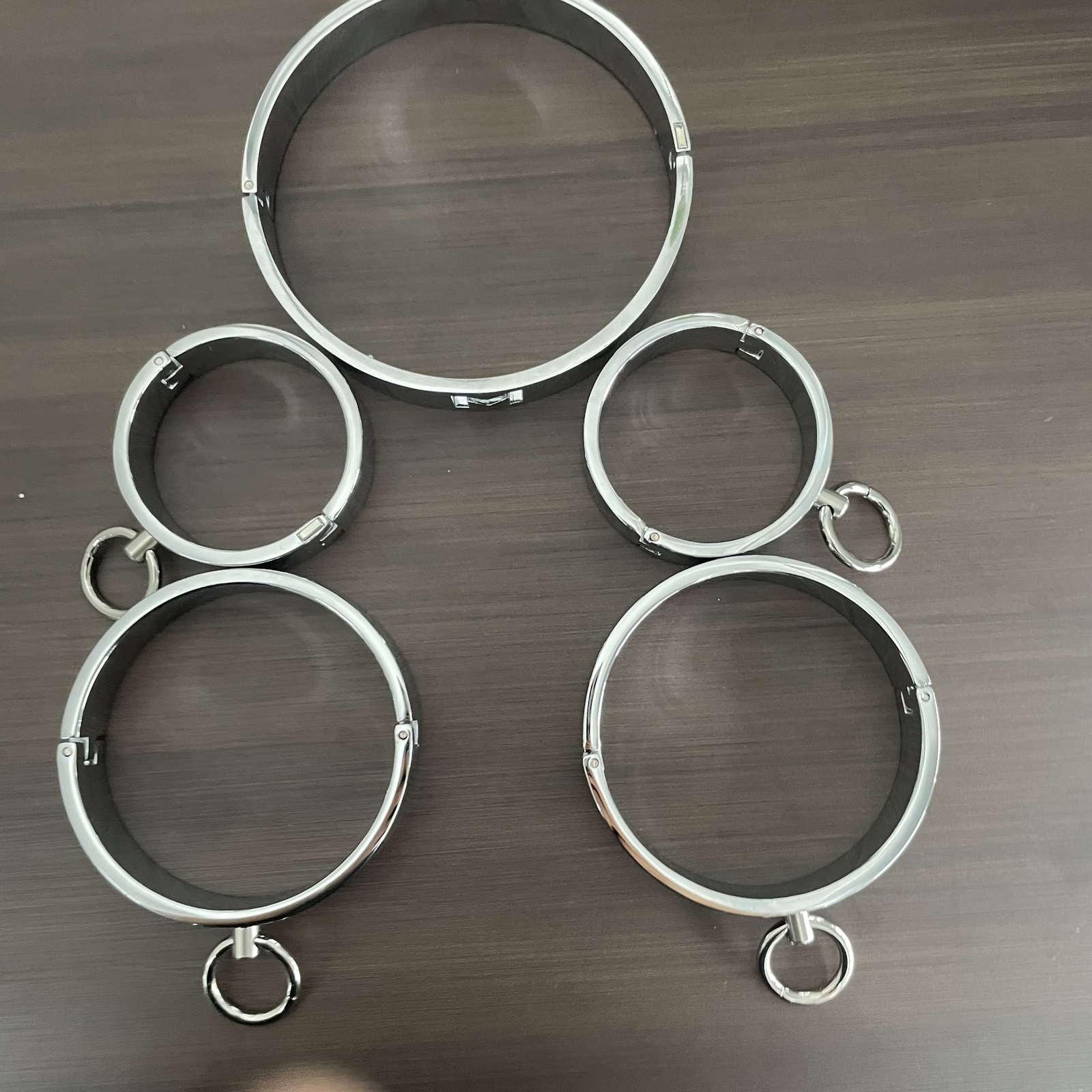 Bondage Locking Handcuffs Ankle for Female Male Posture Choker Slave ...