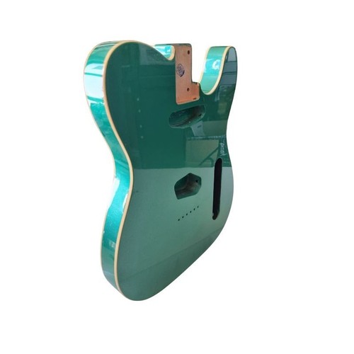 Double binding Telecaster body, metallic green | eBay