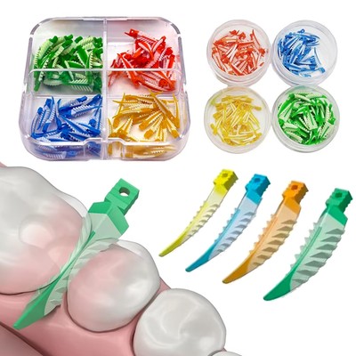 Dental Interdental Wedges Sealing Silicone Wedges Matrix Matrices ...