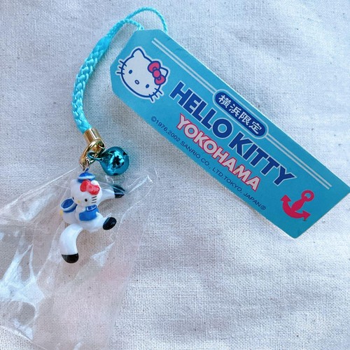 Local Kitty Hello Kitty Yokohama Seagull Keychain Heisei Retro | eBay