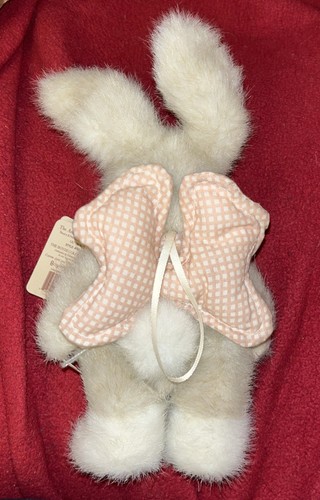 BOYDS Bears Lil Peach Bunny Plush Stuffed Rabbit 562404 Jointed Angel ...