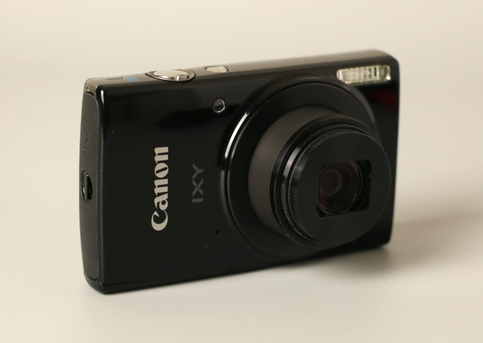 Canon IXY 190 PowerShot ELPH 190 IS Black 20MP Digital Camera Wi-Fi ...