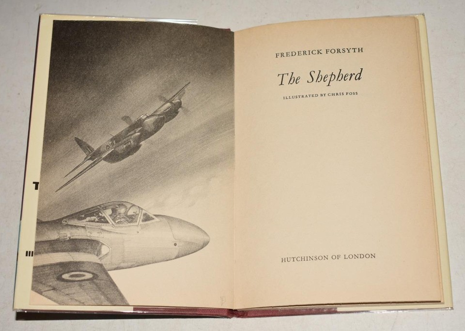 Frederick Forsyth The Shepherd Pilot Christmas Eve Lakenheath Fly Home ...