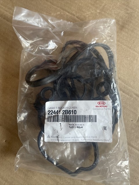 Genuine Kia Ceed SW 2013-2017 1.6 Petrol Rocker / Cam Cover Gasket ...