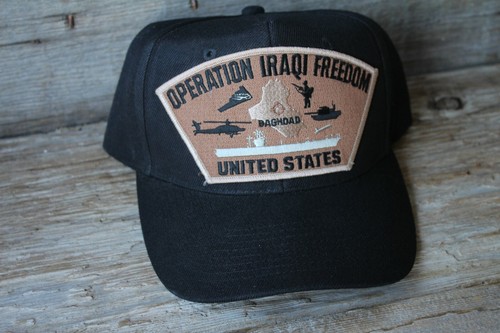 NOS Unworn OPERATION IRAQI FREEDOM Trucker Hat Iraq War Snapback Cap ...