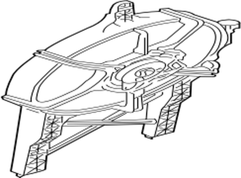 92120-ZL00A Nissan Fan & motor assy-condenser 92120ZL00A, New Genuine ...