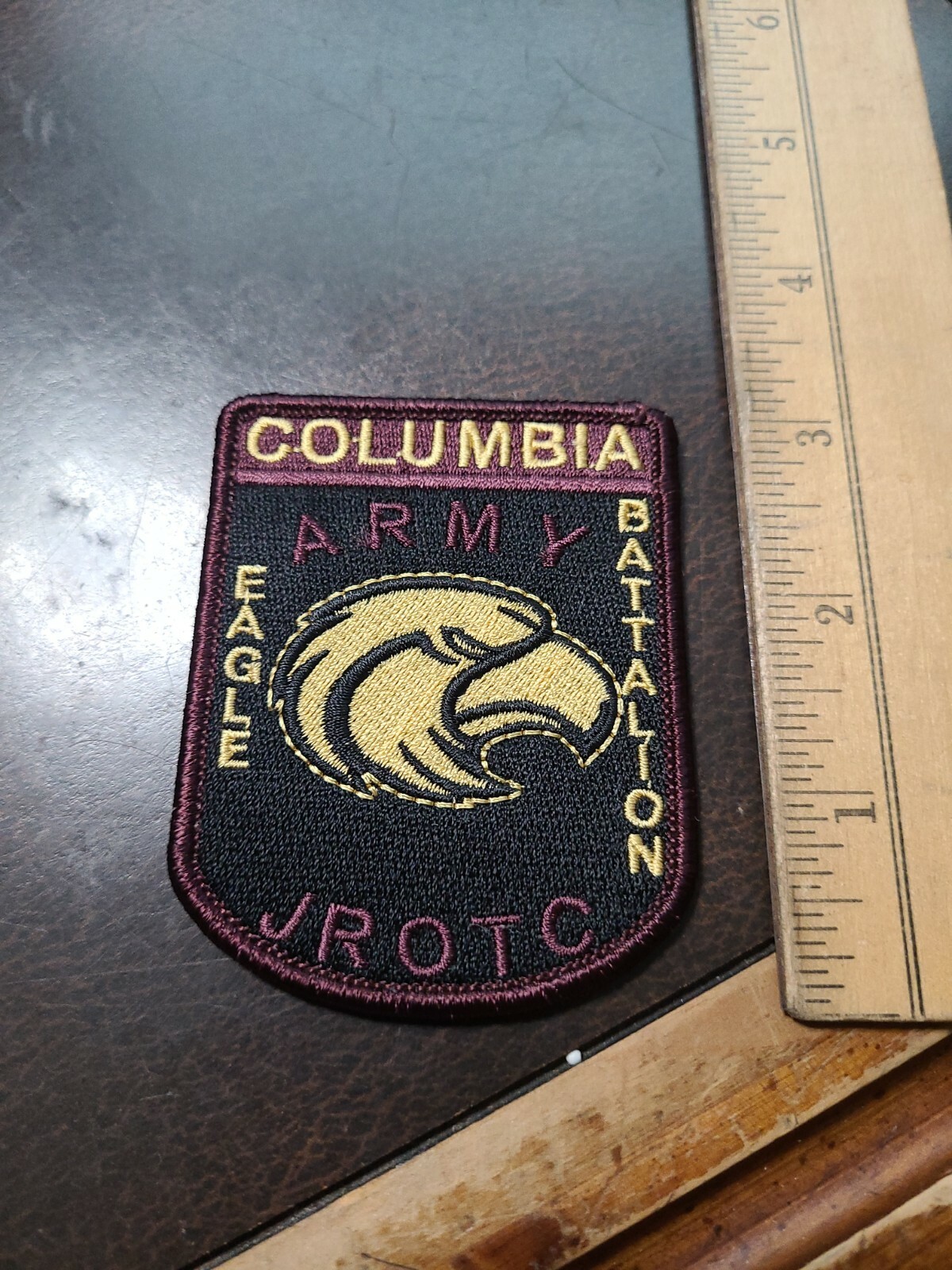 Vintage High School ROTC Patch Columbia Co. Army Eagle Battalion | eBay