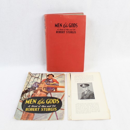 Men Like Gods by Robert Sturgis 1944 Dust Jacket Signed Copy M.S. Mill ...