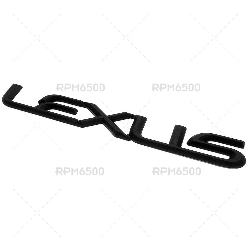 Lexus Trunk Lid Letter Logo Badge 3D Emblem F-Sport Car Decoration ...