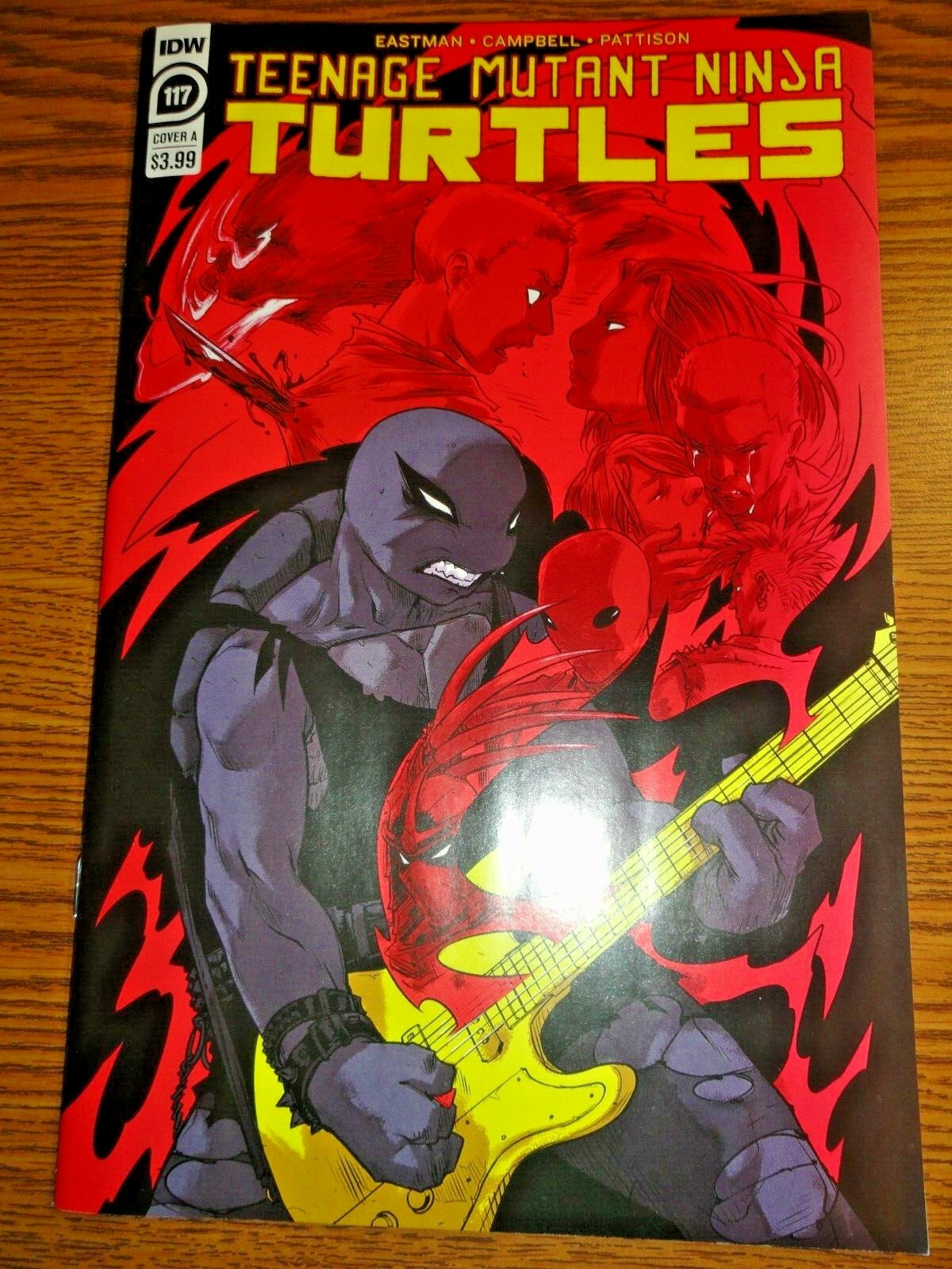 Teenage Mutant Ninja Turtles #117 Sophie Campbell A Cover Eastman 1st ...