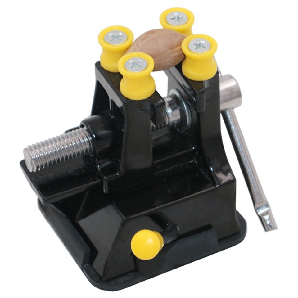 DIY Aluminium Alloy Metal Mini Size Suction Cup Small Vise Mini Table ...