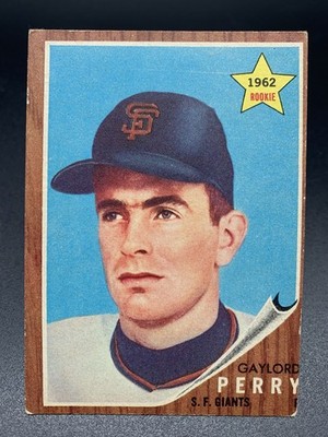 1962 Topps Rookie Gaylord Perry #199 San Francisco Giants RC Fair-VG | eBay