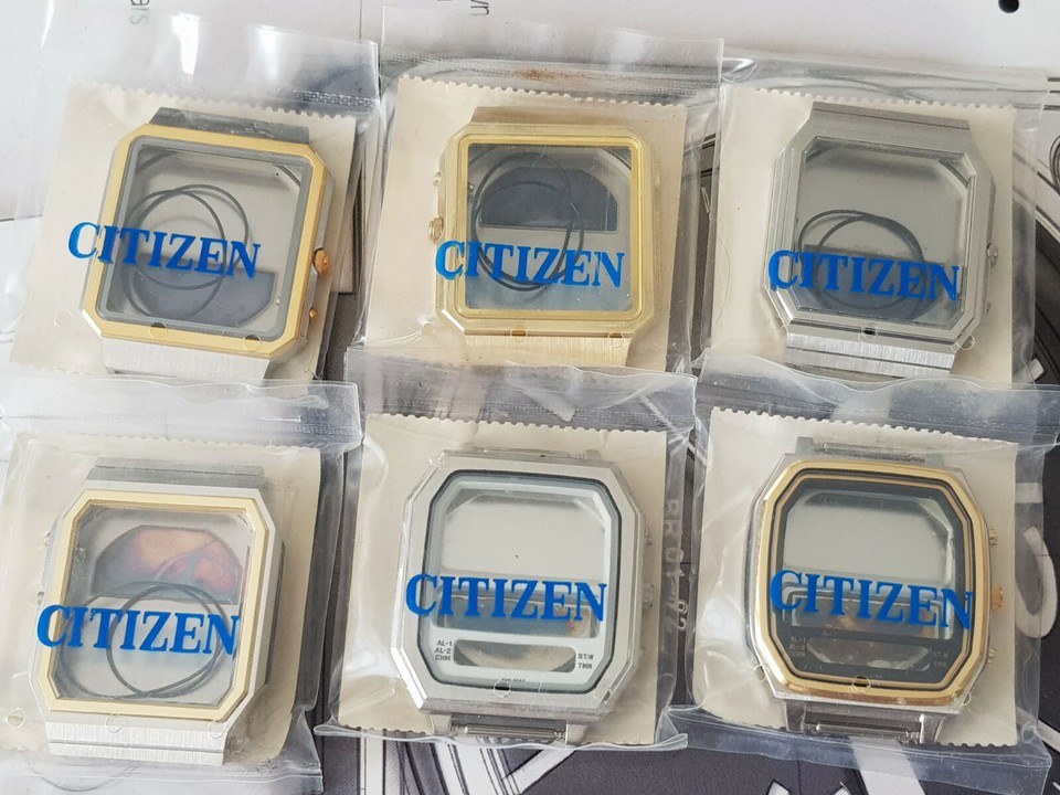 Nos Case Vintage Citizen LCD Digital *** STUNNING *** 8930 8950 From ...