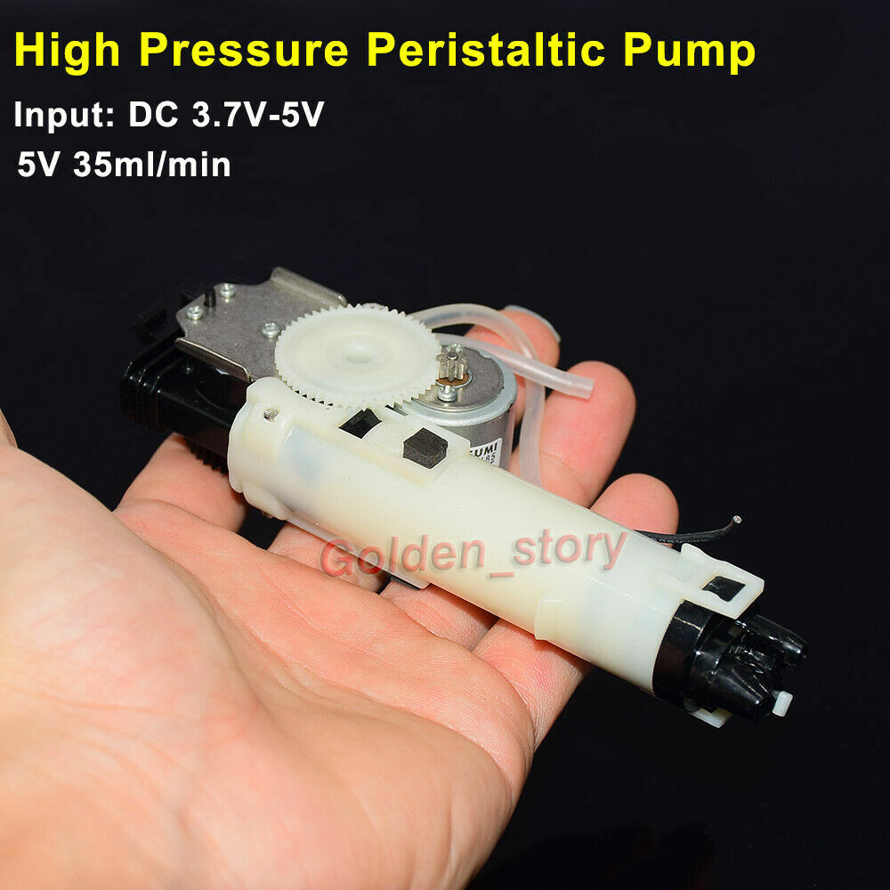 DC3.7V-5V Mini High Pressure Gas Piston Jet Pump Air Pump Peristaltic ...