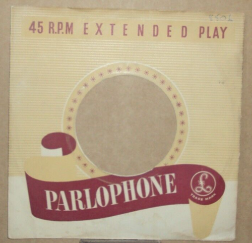 "Parlophone","Company Sleeve","Original","45rpm",7inch",Record",Vintage ...