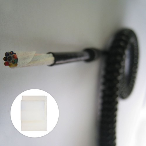 50 PCS Line Card Cable Wire Clip Sticky Clips Ties Adhesive Cord ...