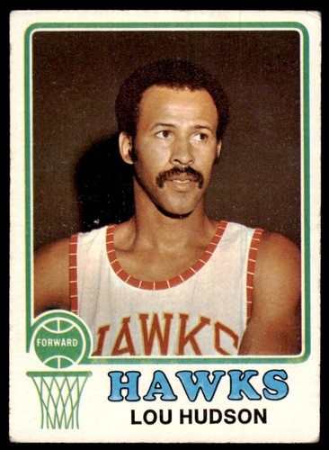 1973-74 Topps Baseball Card Lou Hudson Atlanta Hawks #150 | eBay