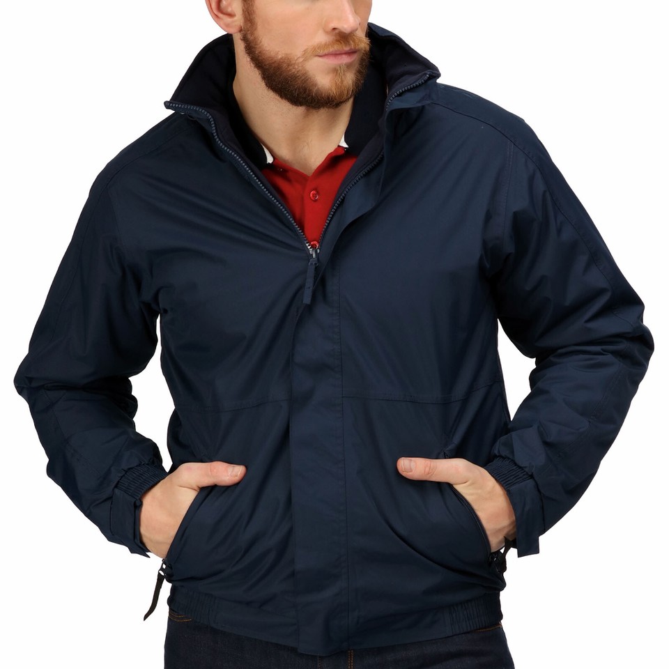 Regatta Professional Mens Dover Fleece Lined Waterproof Bomber Jacket ...
