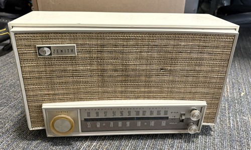 Vintage Zenith K725 AM FM Mid Century Tube Radio | eBay