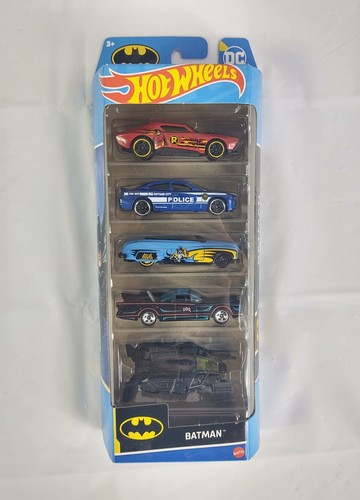 2022 Hot Wheels 5 Pack DC Batman Muscle Bound 2011 Charger 49 Merc ...