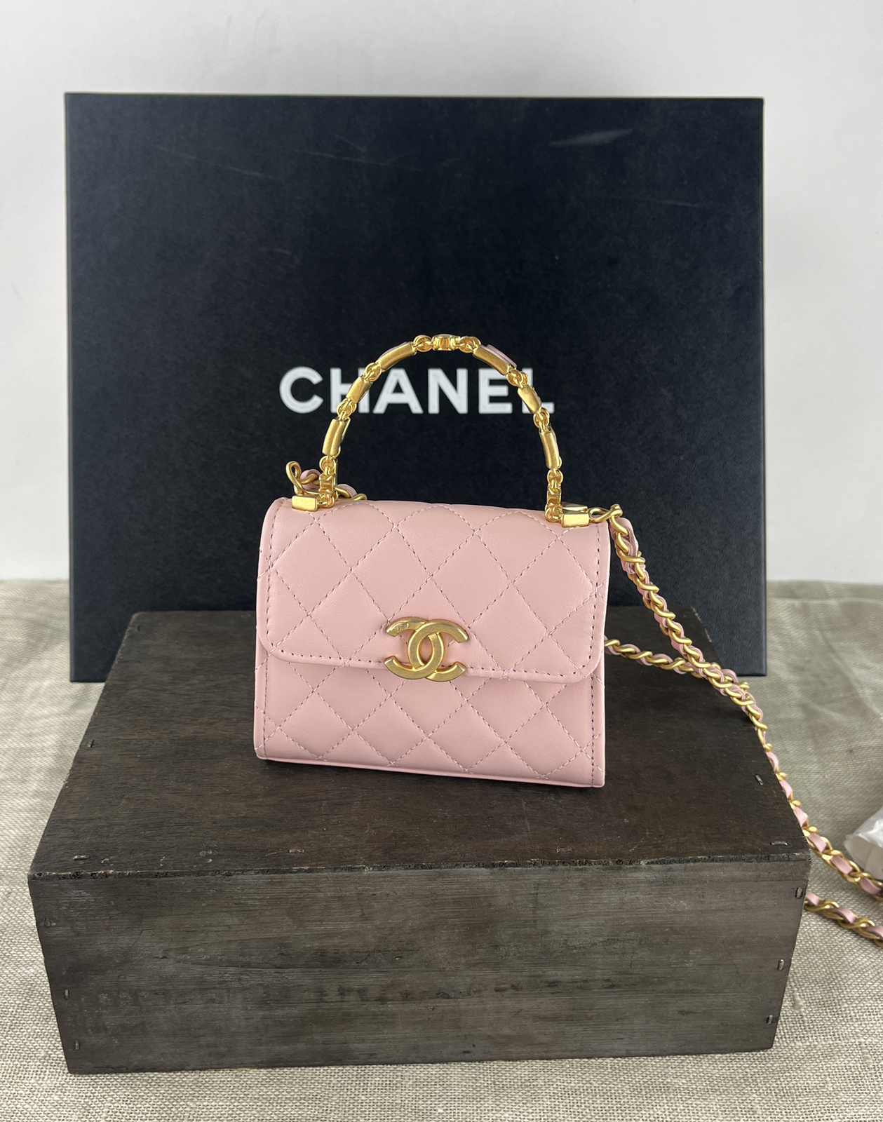Chanel Pink Limited Edition Mini Bag - Gem