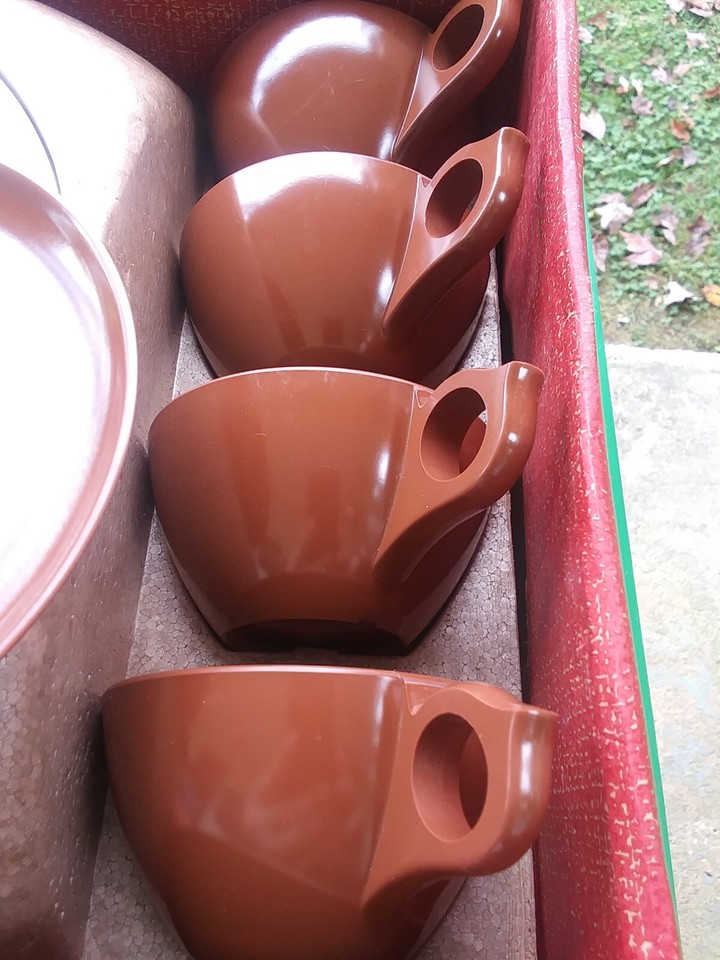 Vintage MiraMar Laguna Melmac Dinnerware Set #2032 Spice 32 Piece ...
