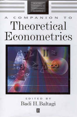 A Companion to Theoretical Econometrics by Badi H. Baltagi (Paperback ...
