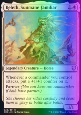 MTG Keleth, Sunmane Familiar (28/794) Commander Legends LP FOIL | eBay