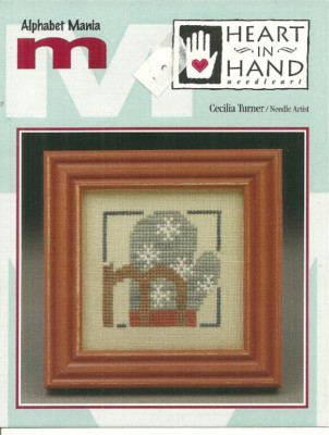 Heart in Hand Alphabet Mania M Cross Stitch Pattern Leaflet/Chart | eBay