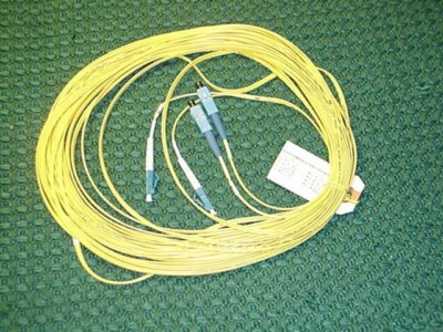 15 Meter SMF LC-SC Fiber Optic Cable Duplex LC to SC NEW! | eBay