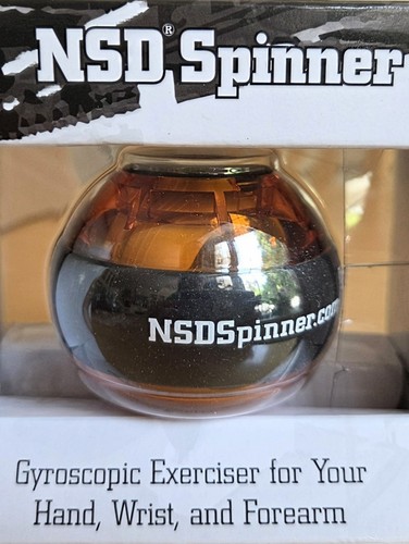 NEW Essential NSD Spinner Gyro Hand Grip Strengthener Wrist Forearm ...