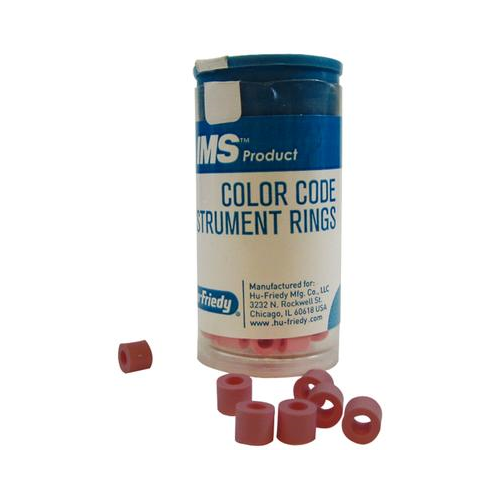 Hu-Friedy IMS-12810 Color Code Instrument Rings Regular 50/Pk Pink | eBay