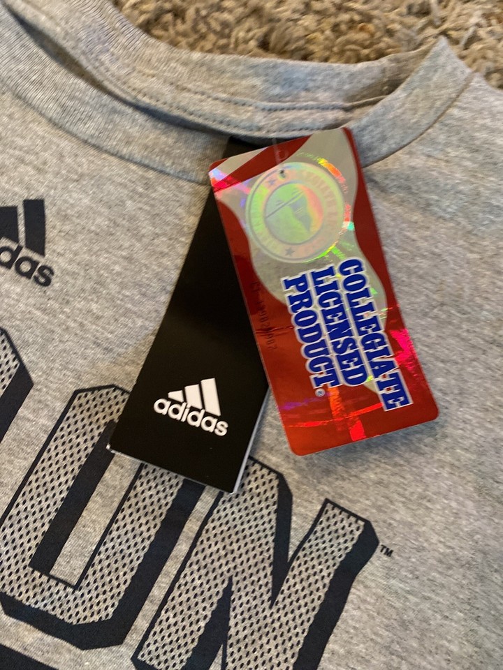 NEW adidas Akron Zips Volleyball Adult Gray Short Sleeve T Shirt M ...