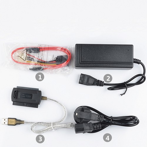 USB to IDE ATA SATA ATAPI Hard Drive Disk HDD 2.5" 3.5" Cable Connector ...