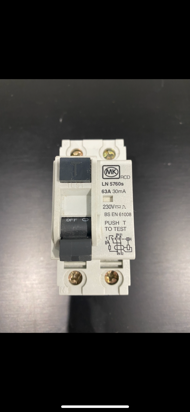 MK SENTRY TYPE B-C MCB FULL RANGE OLD & NEW + RCD RCBO Main Switch - LN ...