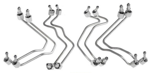 8*Fuel Injector Line Set for 11-16 GM Chevrolet Duramax 6.6L Diesel LML ...
