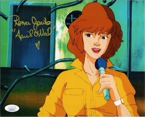 RENAE JACOBS Signed "APRIL ~ Teenage Mutant Ninja Turtles" 8x10 Photo ...